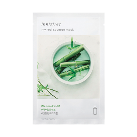 SKINCARE - My Real Squeeze Mask [Bamboo] | innisfree